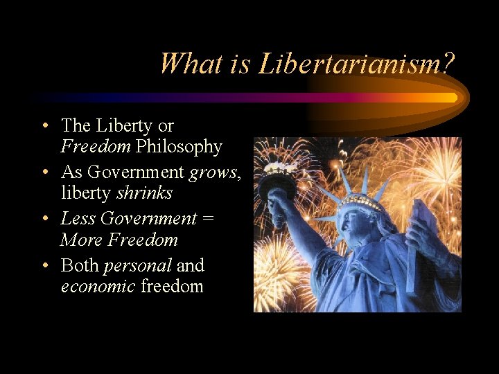 The Philosophy of Liberty Jeffrey Borrowdale Churchill High