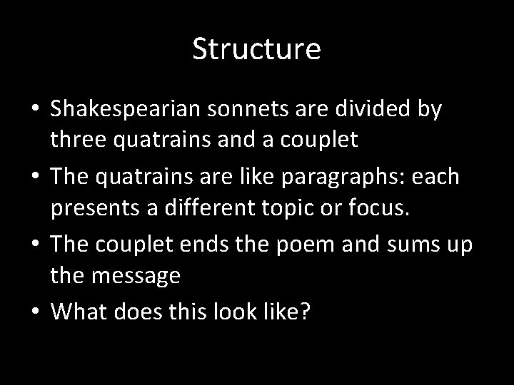 An Introduction to Sonnets By Coach Peralta Sonnet