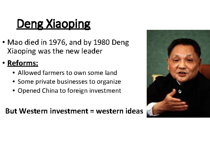 Mao Zedong and the Chinese Revolution d Describe