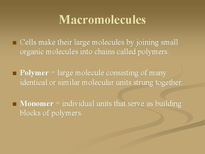 Biochemistry The Chemistry of Life Unit A Workbook