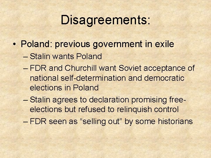 The Cold War Major events between 1945 1950