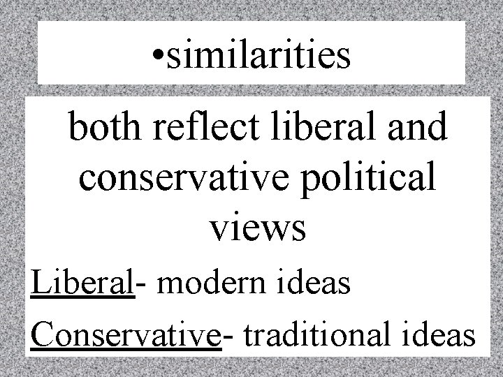 Objective 6 5 Purpose and functions of political