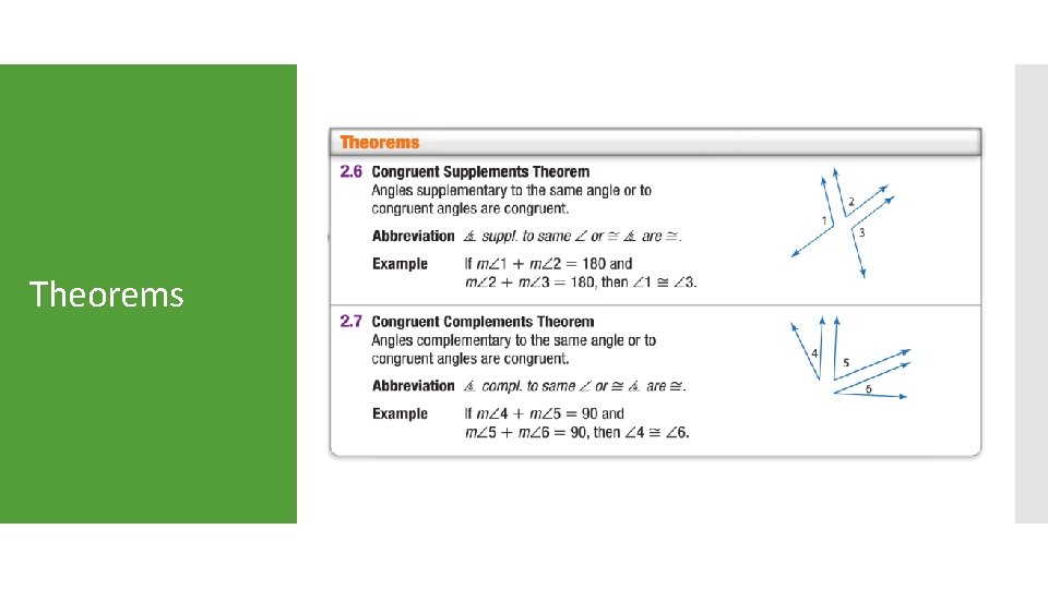 Find the measure of each numbered angle and