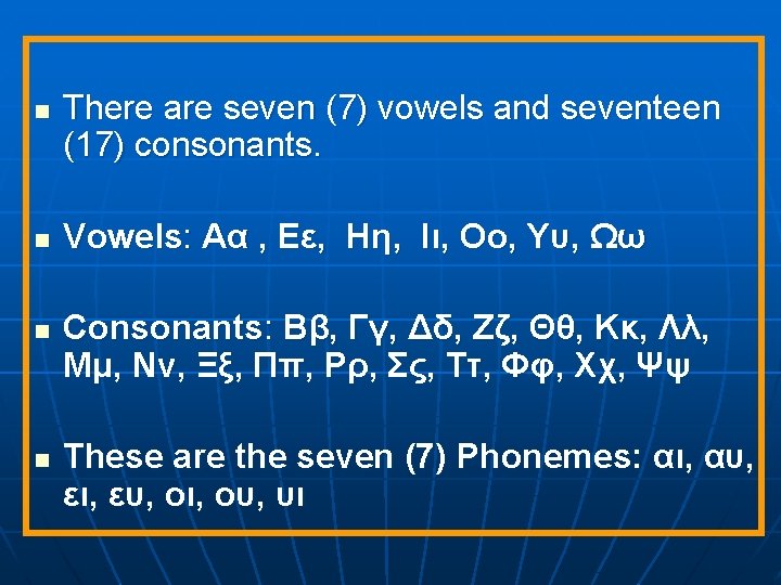 Its Greek to Me Greek Alphabet and Contributions