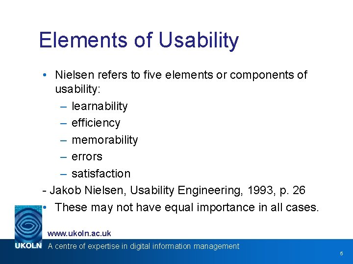 SWMLAC Workshop Accessibility and Usability Marieke Guy Interoperability