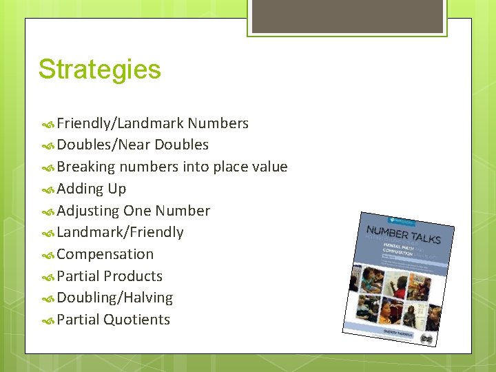 Number Talks What is a Number Talk Short