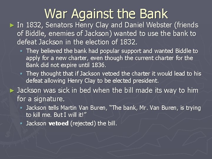 Jackson and the Bank Chapter 11 Lesson 3