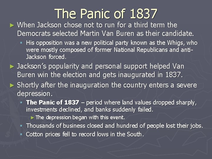 Jackson and the Bank Chapter 11 Lesson 3