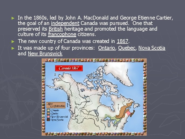 A Brief History of Canadian Identity A Vision