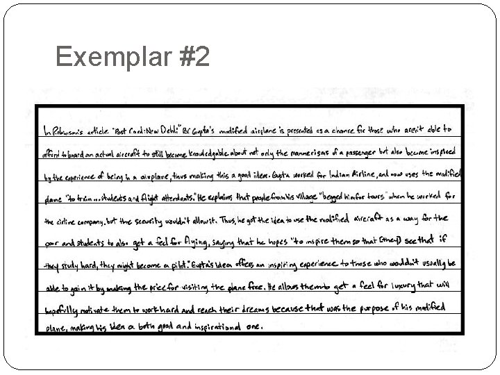 The Short Answer Response A HowTo Guide Objectives