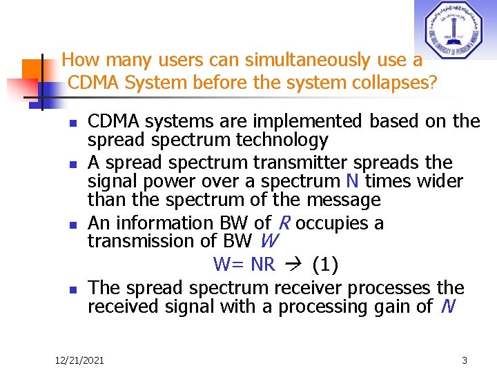 Mobile Computing COE 446 Wireless Multiple Access Tarek