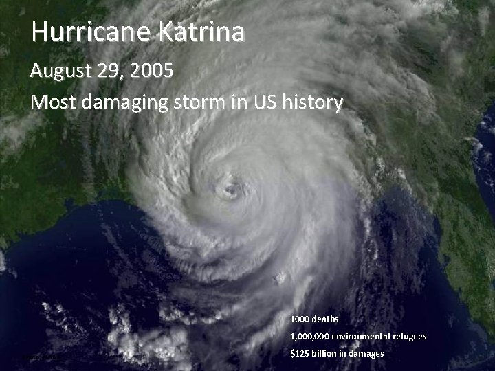 How sustainable are we and does it matter