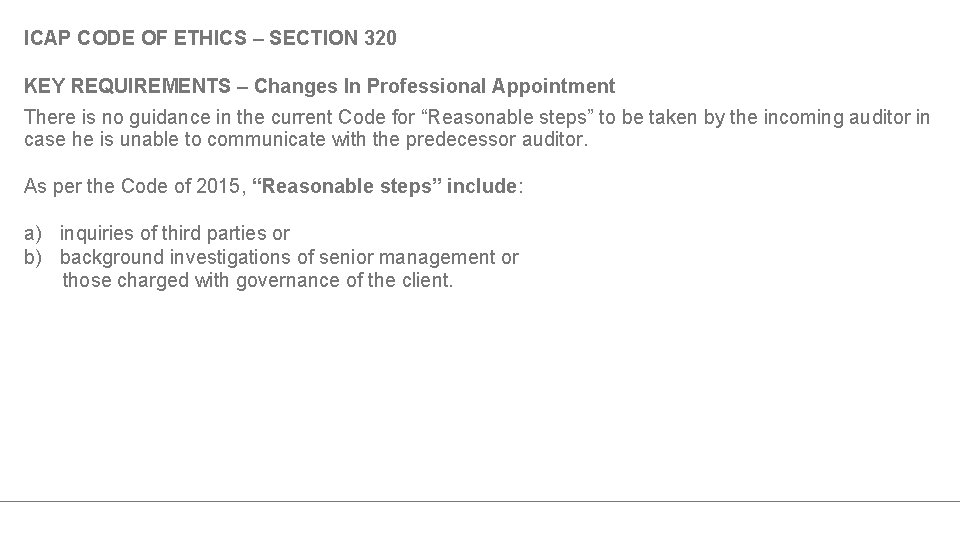 Auditors Appointment Presentation By Shabbir Yunus Khairullah Partner
