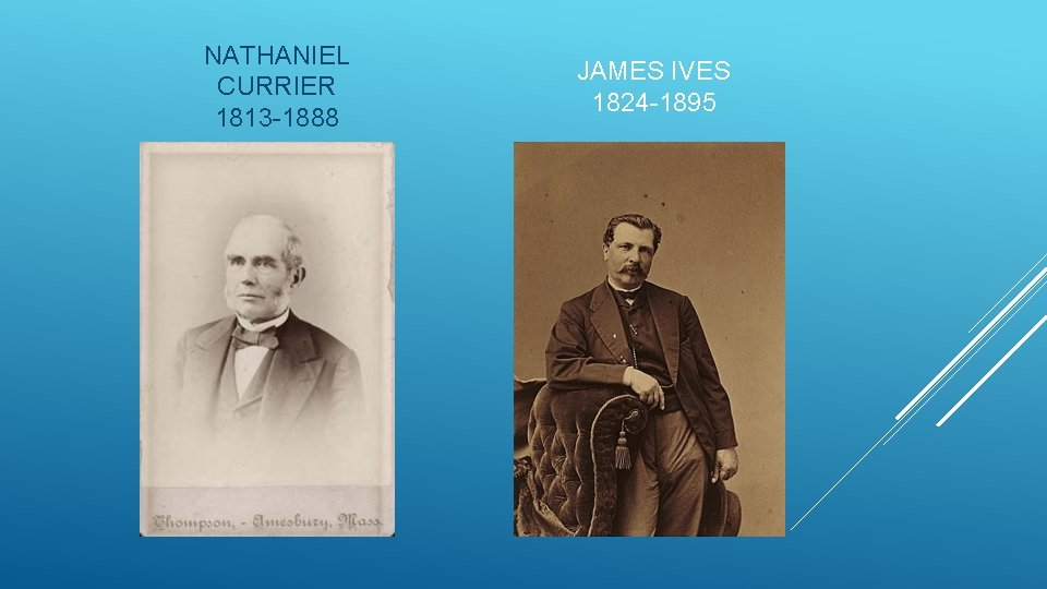 MEET THE MASTERS Currier Ives and Berthe Morisot