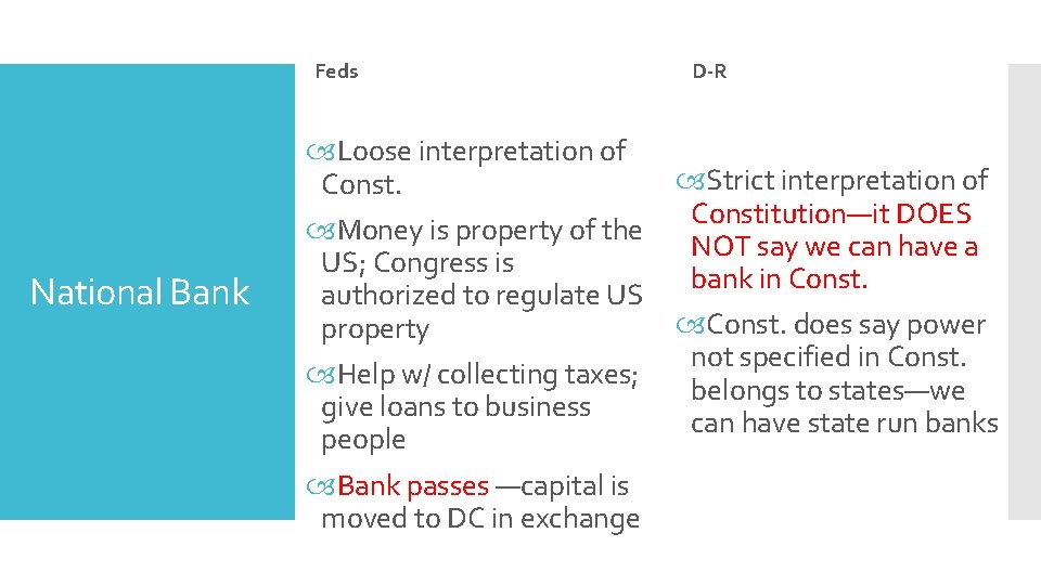 Federalists and Democratic Republicans Hamilton Jefferson Rivals Born