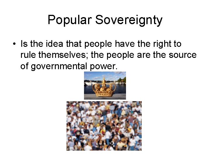 The Constitution Chapter 3 Section 1 BASIC PRINCIPLES
