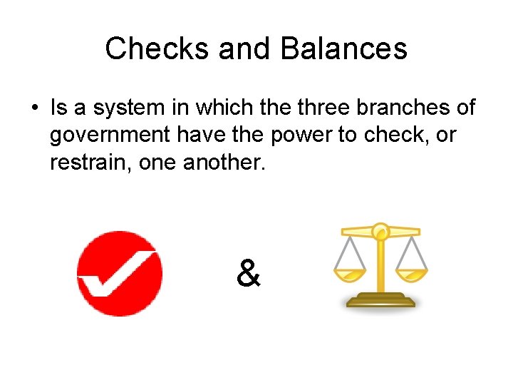 The Constitution Chapter 3 Section 1 BASIC PRINCIPLES