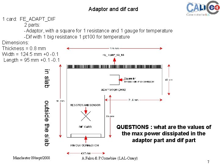 SLAB Integration Thermal Measurements Slides Overview n n