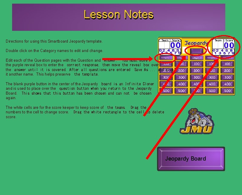 Smartboard Jeopardy The Solar System Grade 3 Lesson