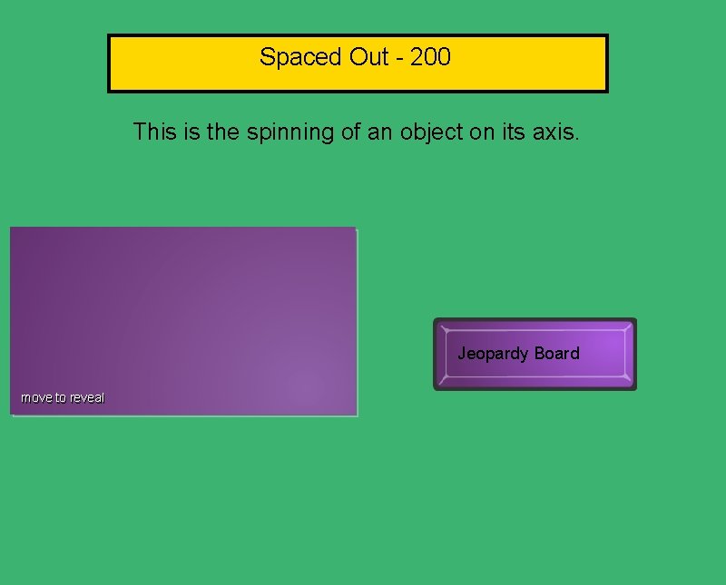 Smartboard Jeopardy The Solar System Grade 3 Lesson