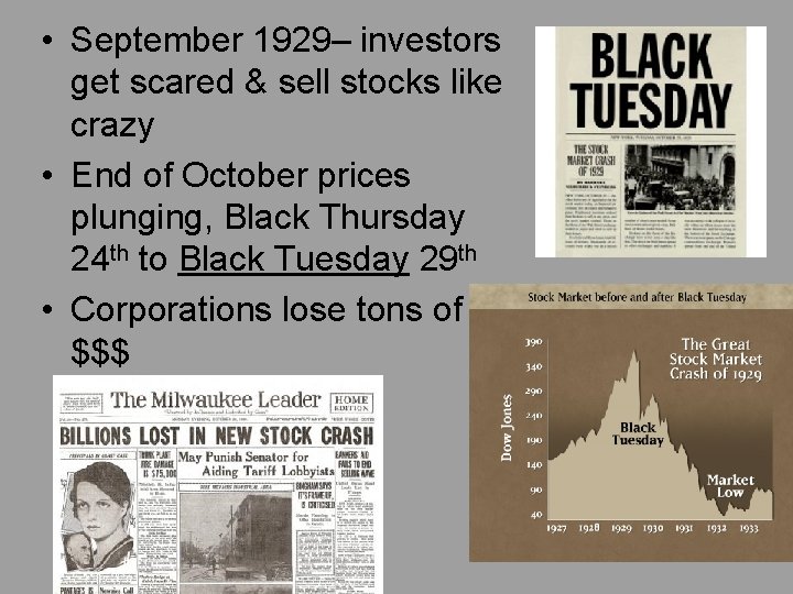 The Great Depression and FDR Stock Market Boom