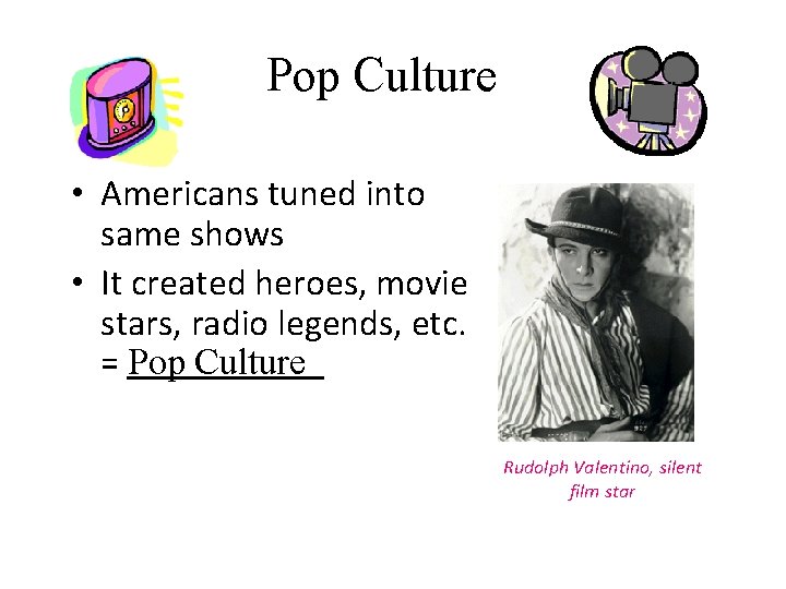 1920s 9 Changing Culture 1 Besides suffrage how