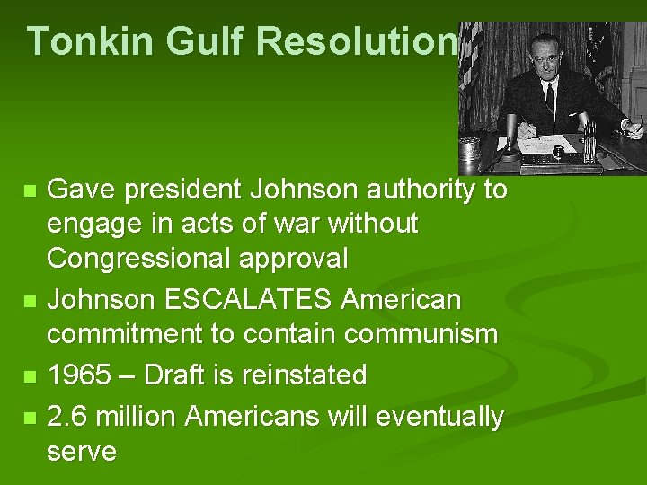 The Vietnam War Early Conflicts Background Info n