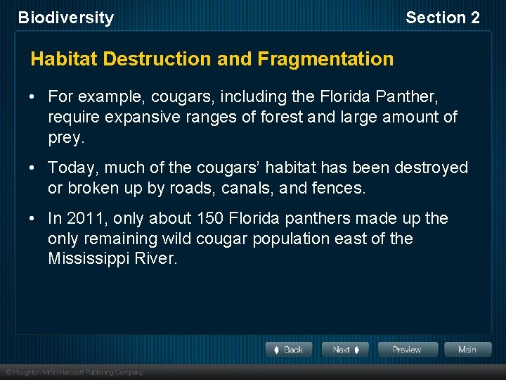 Biodiversity Section 2 Biodiversity at Risk Preview Classroom
