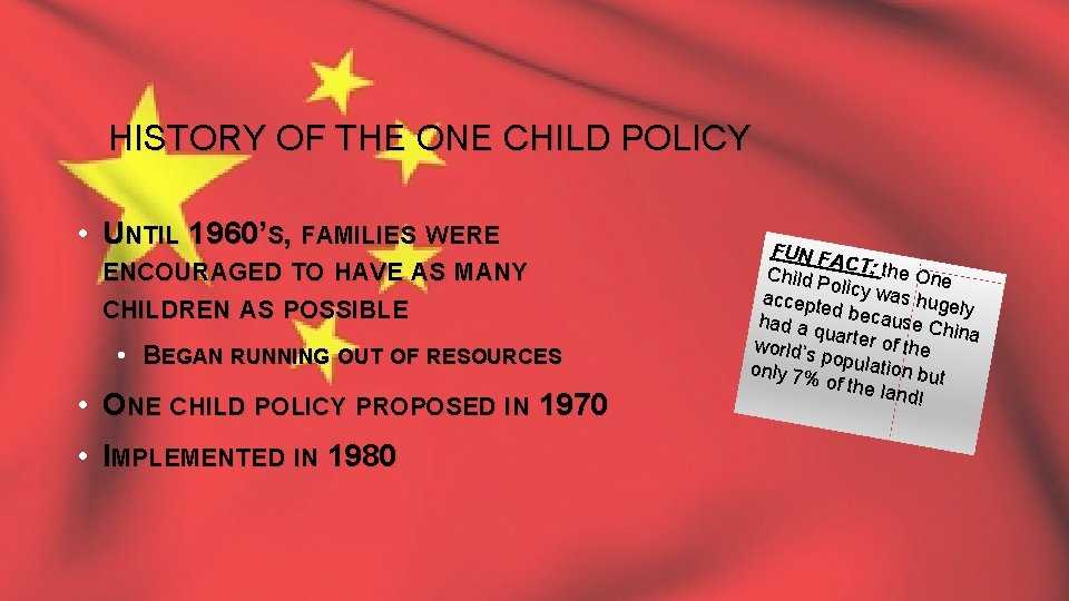 China One Child Policy History at Vivian Nelson blog