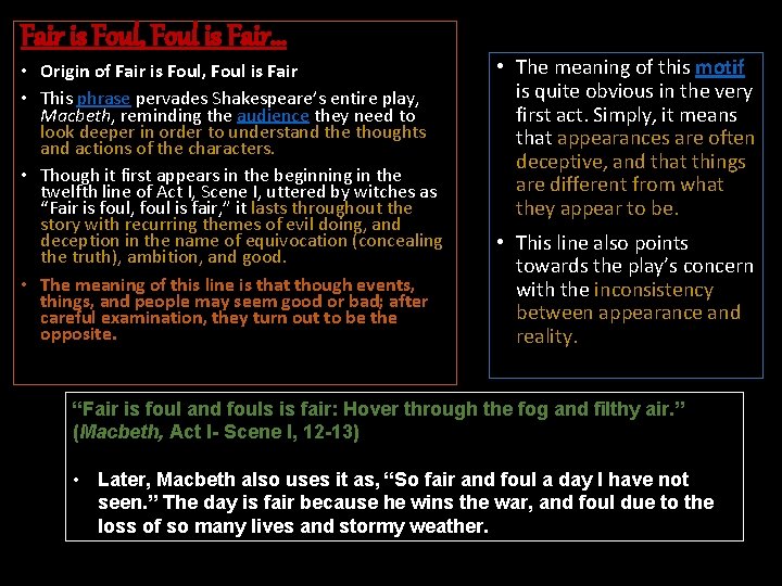 William Shakespeares Macbeth Act 1 Scenes 1 7