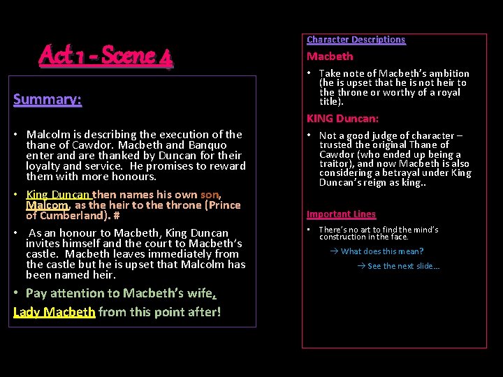 William Shakespeares Macbeth Act 1 Scenes 1 7