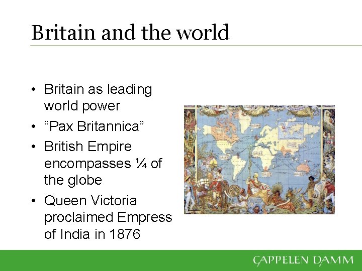 Chapter 5 The Victorian Age Bilde inn Britain