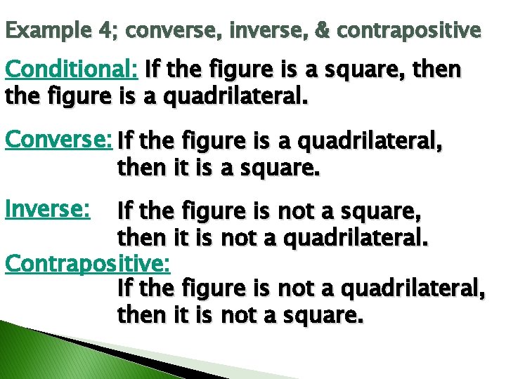 Conditional Statements Skill 09 Objective HSGCO 91011 Students