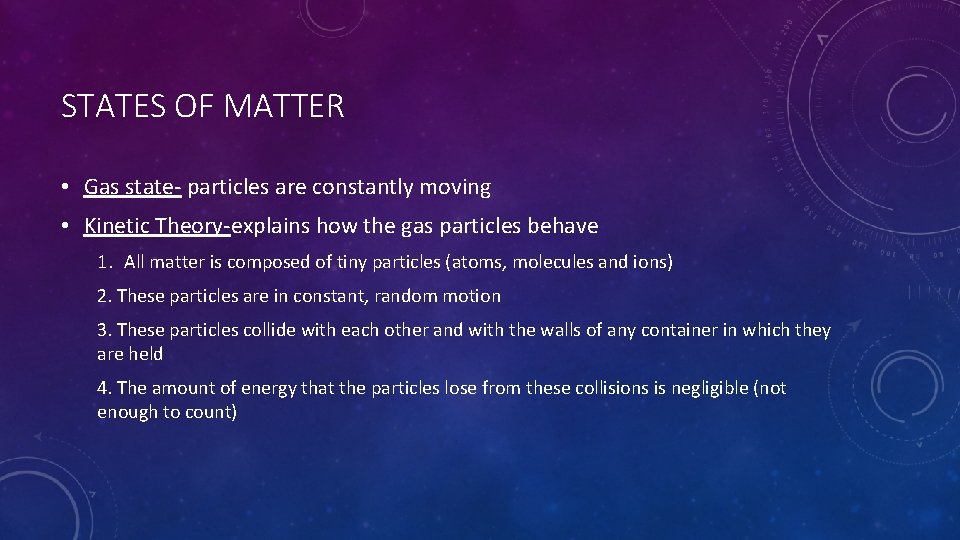 PROPERTIES OF MATTER BY MRS THE LONG WEEKEND