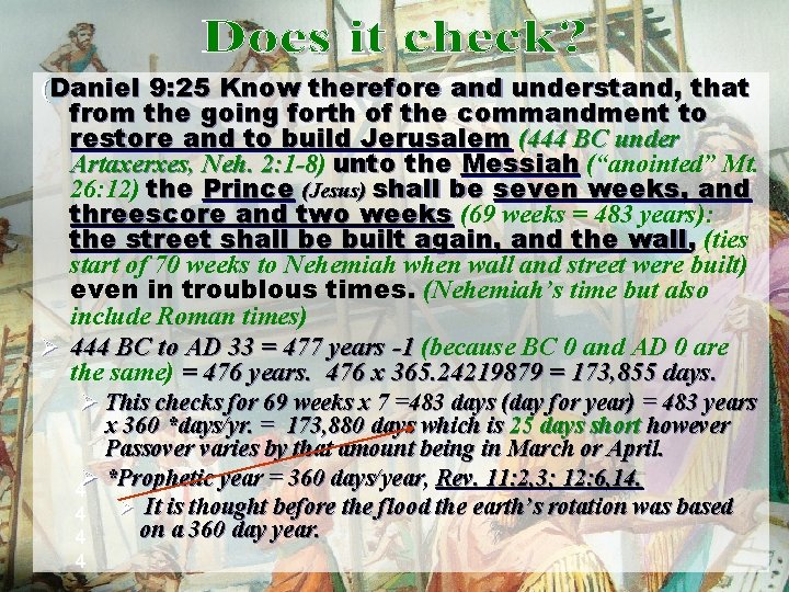 Daniel chapter 9 focus back on Israel When