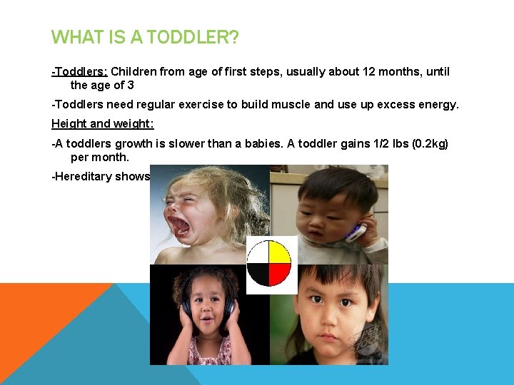 PHYSICAL DEVELOPMENT 1 3 YEARS By E WHAT