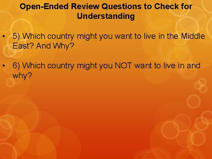 Introduction to the Middle East Absent students Copy