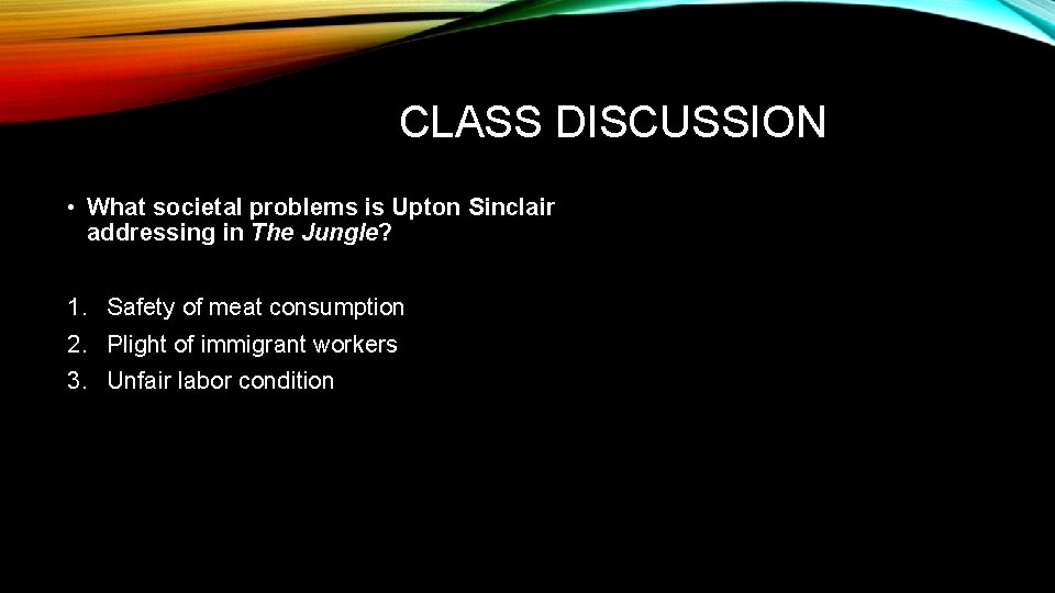 CHAPTER 14 FROM THE JUNGLE By Upton Sinclair