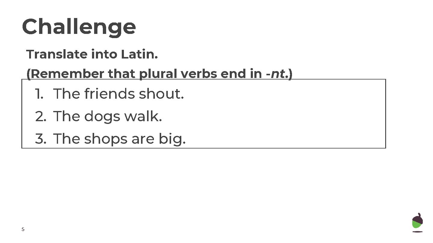 The Nominative Plural Worksheet Latin Mr Furber 1