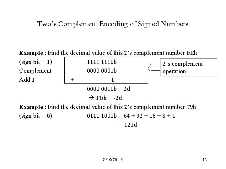Computer Number Systems Thorne Edition 2 Section 1