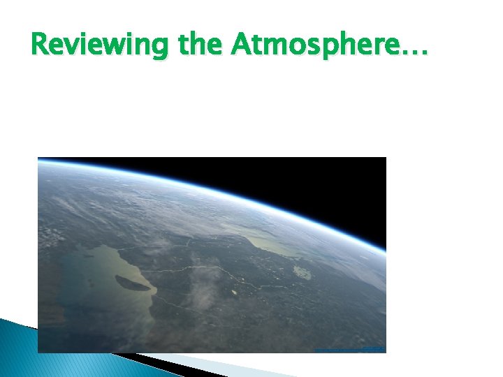 Science 10 Aim Climate Weather and global warming