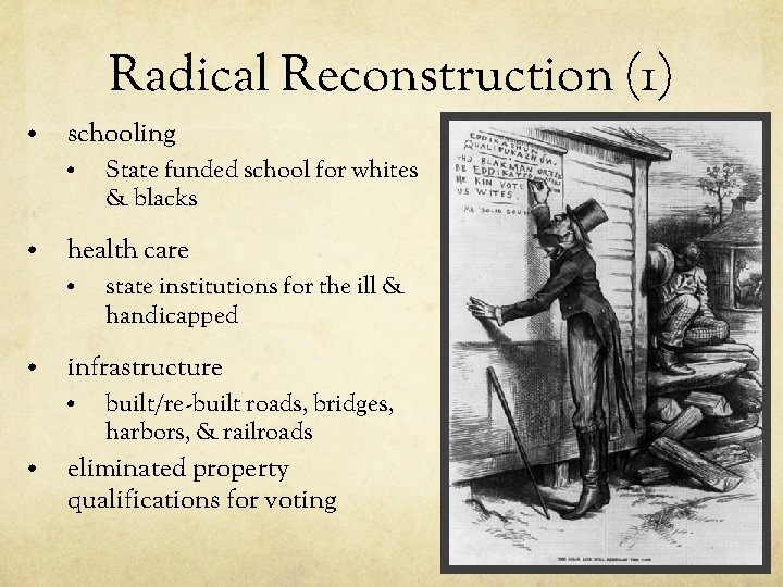 Ready Set Reconstruction Rebuilding the United States after