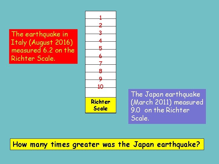 Understanding earthquakes Understanding earthquakes By the end of