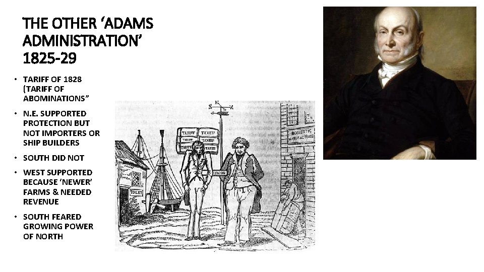 THE RISE OF ANDREW JACKSON OBJ TO EXPLAIN