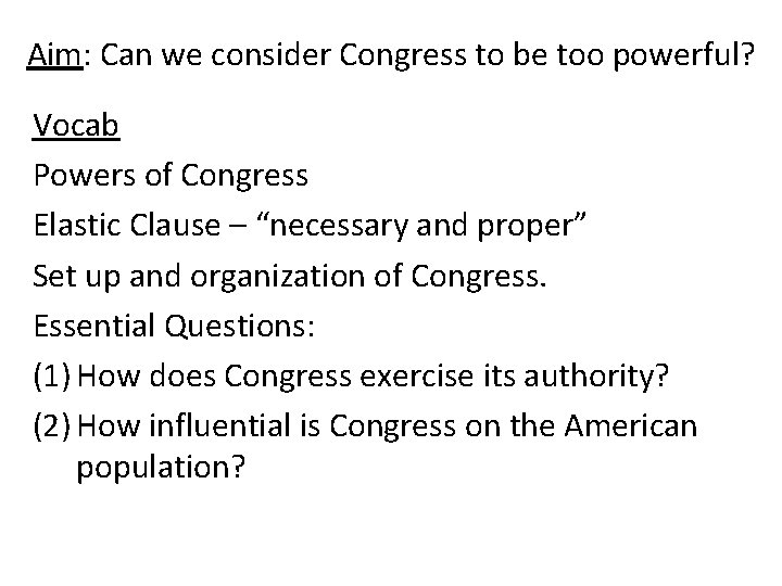 What is this illustration suggesting about Congress Do