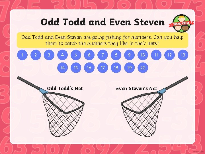 Year 1 Maths Odd and Even numbers Year