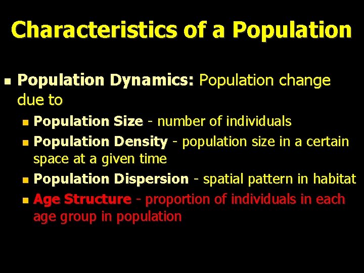 9 Population Dynamics Carrying Capacity and Conservation Biology
