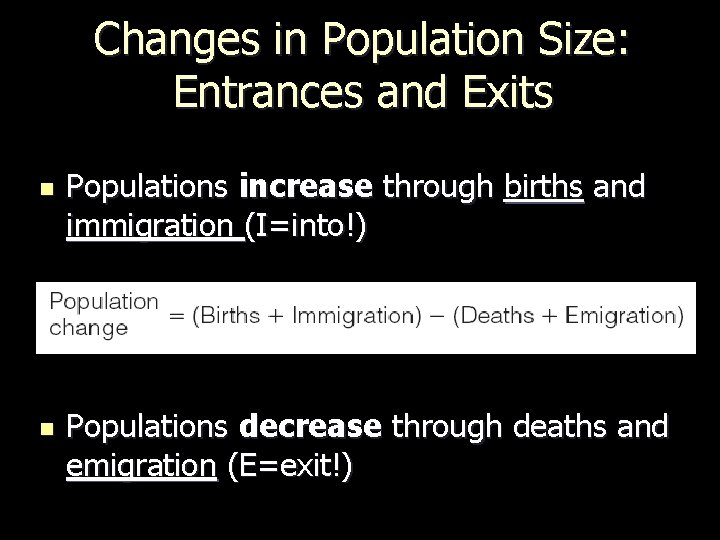 9 Population Dynamics Carrying Capacity and Conservation Biology