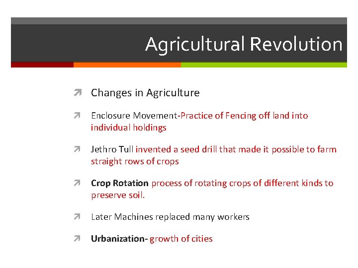 Origins of the Industrial Revolution Life Before Industrialization