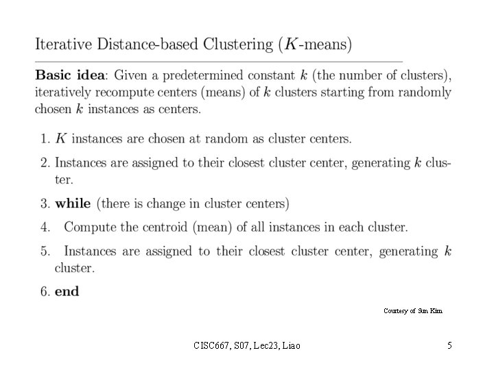 CISC 667 Intro to Bioinformatics Spring 2007 Systems